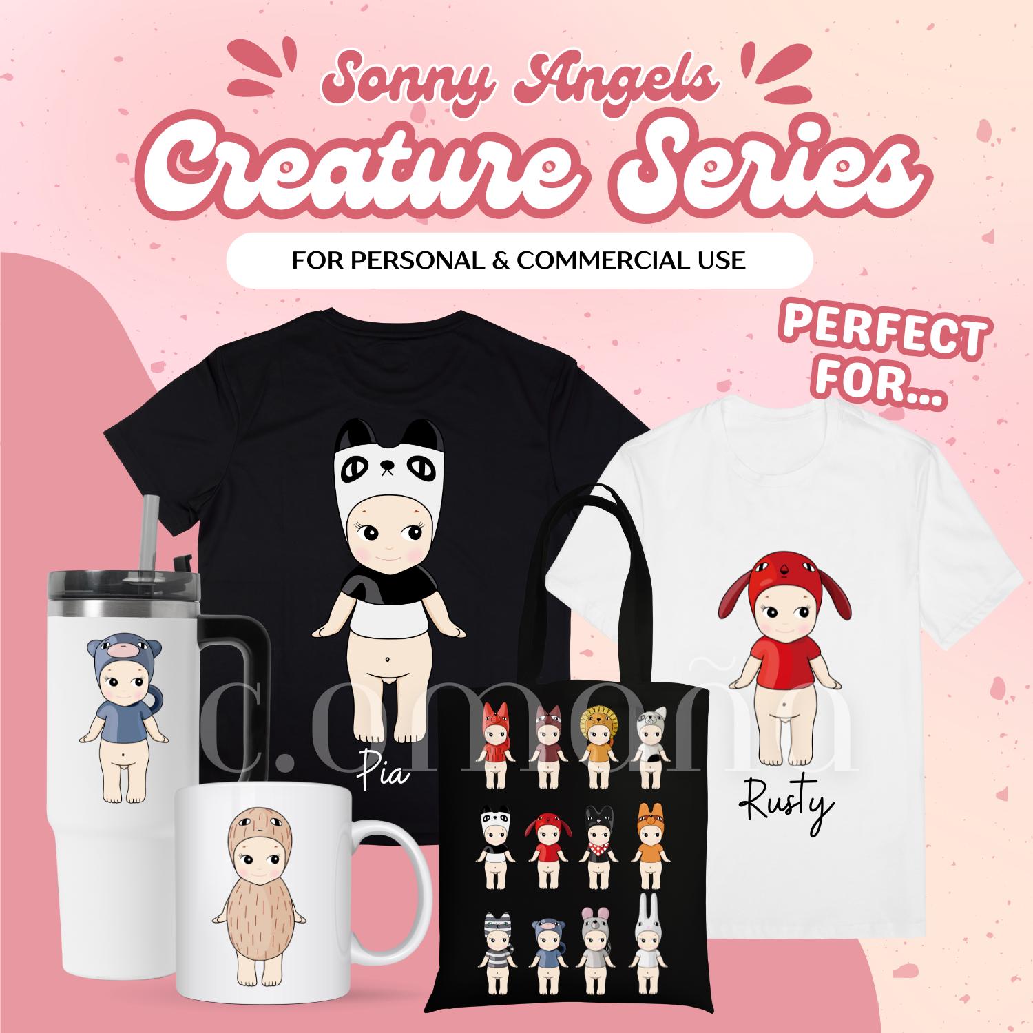 Sonny Angel Creatures Series, Sonny Angel PNG, Kawaii Sonny Angels Digital Png | Sonny Angels ...