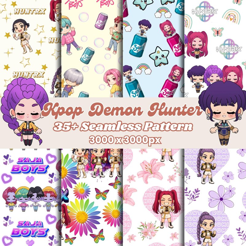 Kpop Demon Hunters Rumi Pattern - Etsy UK