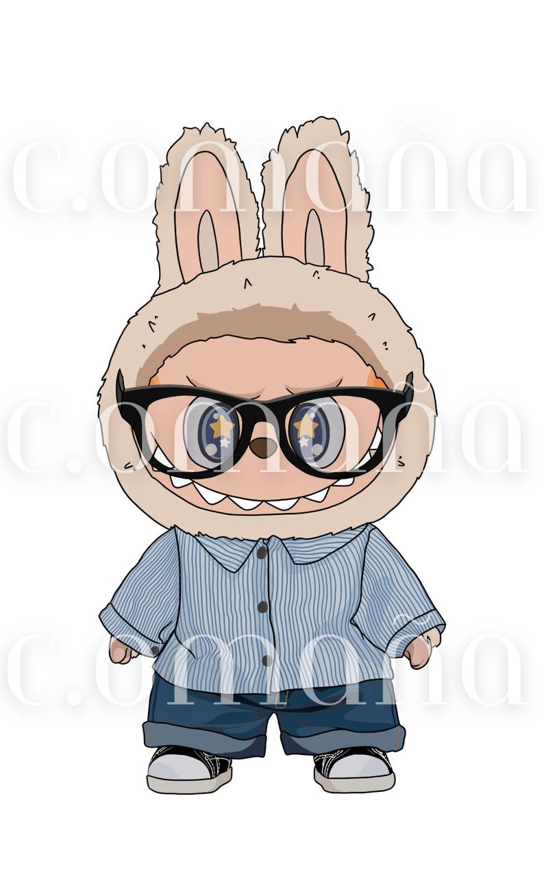 Paquete de Labubu PNG / Pegatinas / Clipart de Labubu / Dibujo / Diseño ...