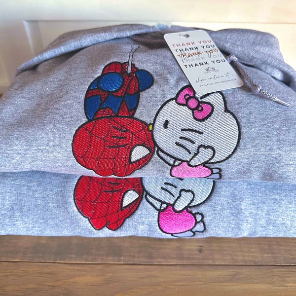 Spiderman Kitty Hoodie - Etsy