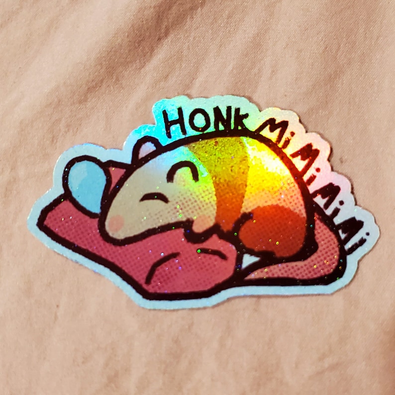 RAT Stickers 2 Waterproof Holographic Stickers Rat Sticker - Etsy