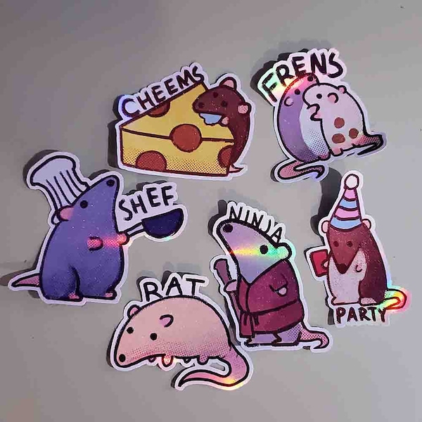Rat Sticker - Etsy