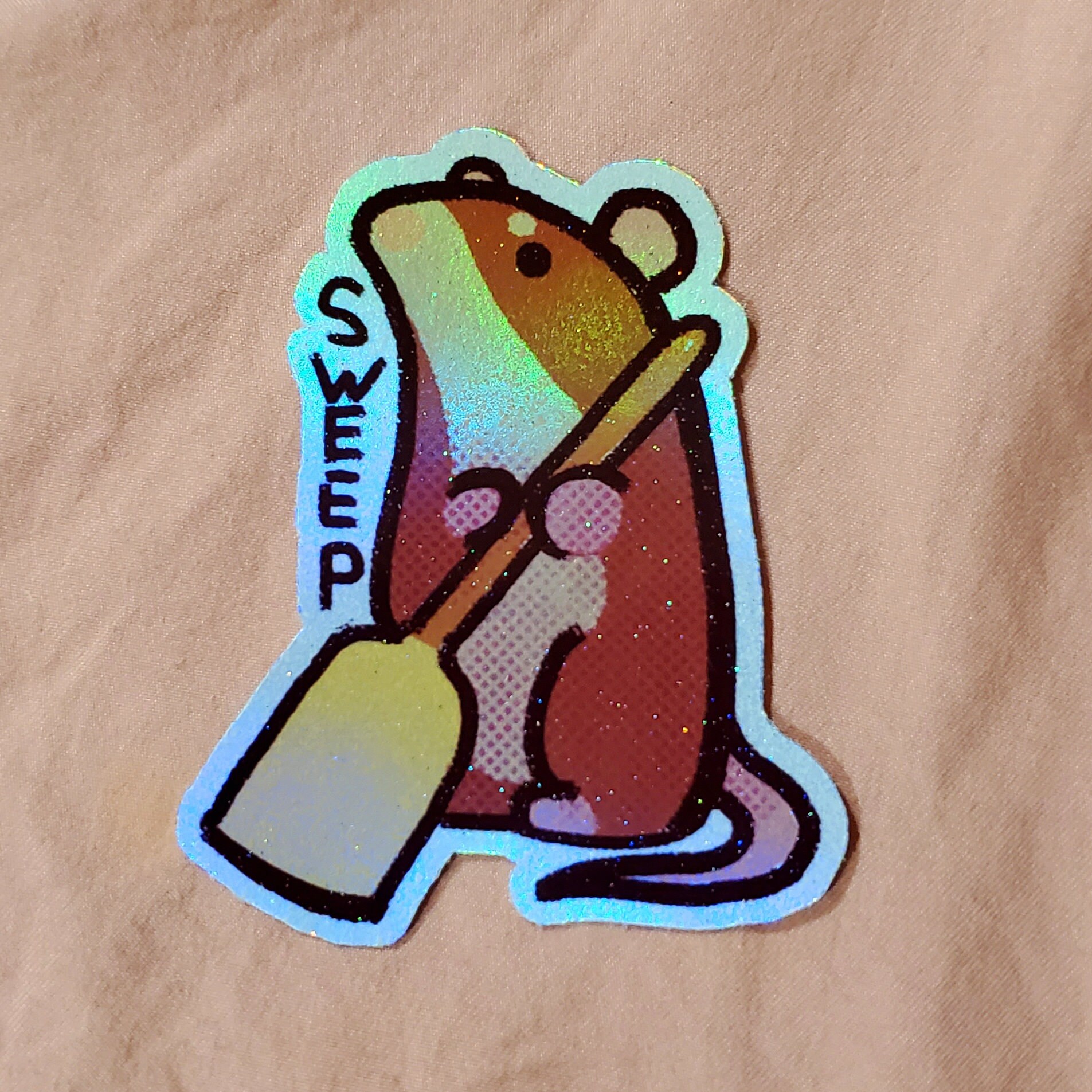 RAT Stickers 2 Waterproof Holographic Stickers Rat Sticker - Etsy