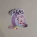 RAT Stickers Waterproof Holographic Stickers, Rat Sticker, Derpy ...