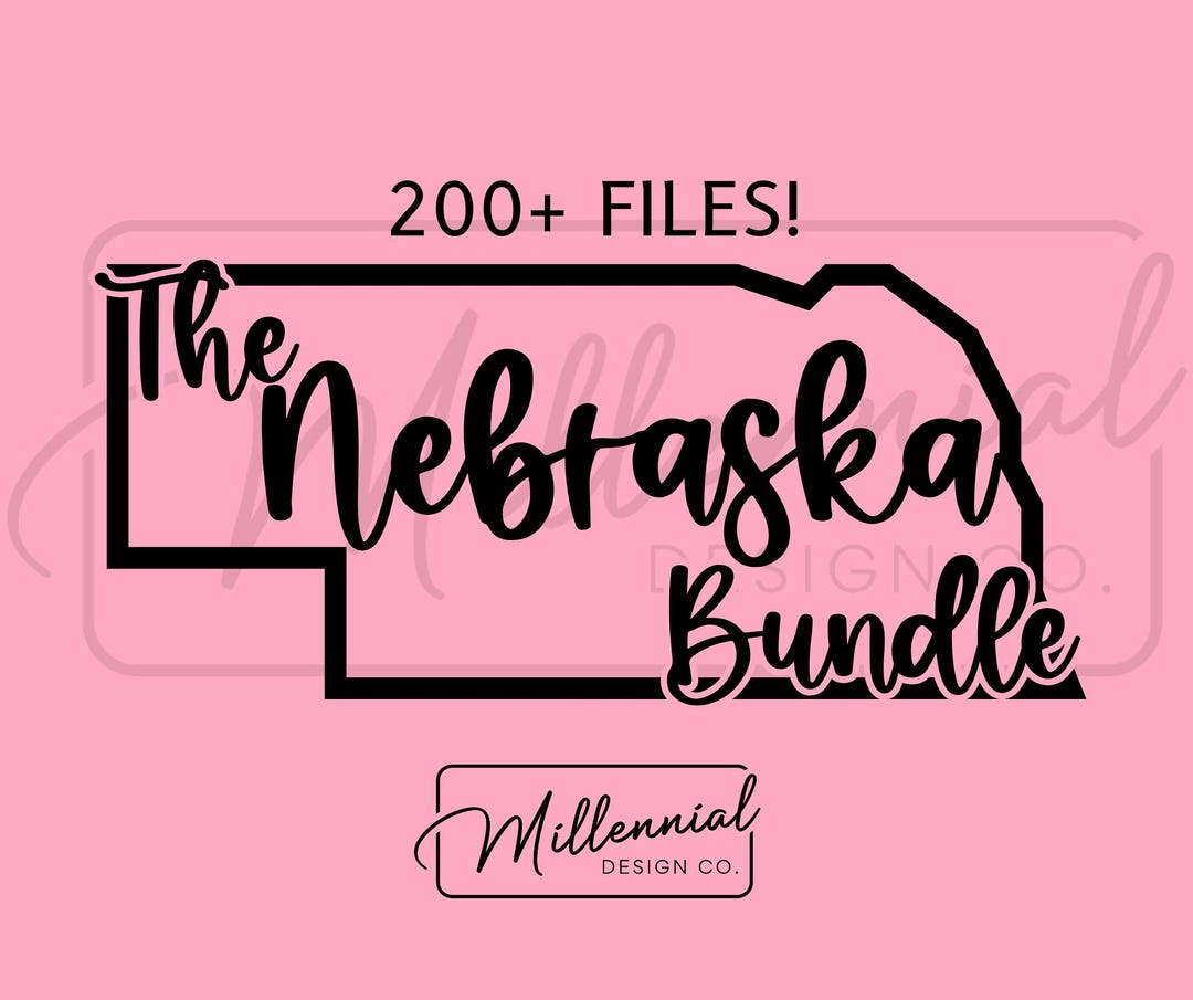 The Nebraska Bundle | Cornhuskers | Decal | PNG | Cricut Cut File ...