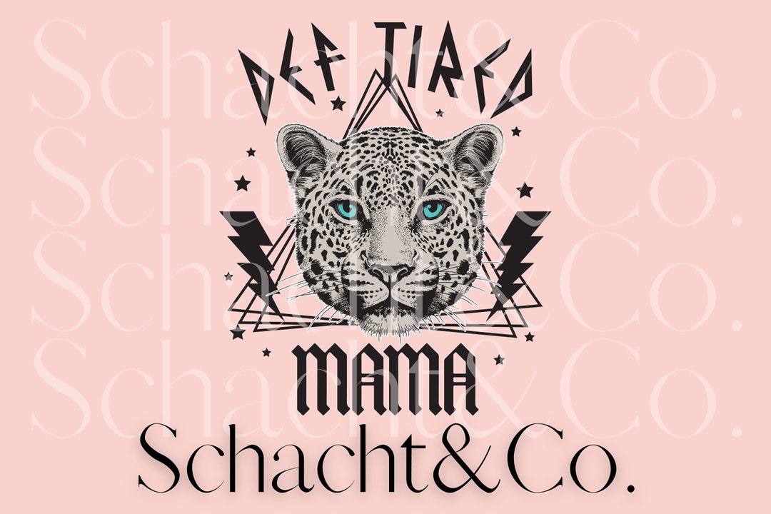 Def Tired Mama | Decal | PNG | Sublimation | Printable | Personal ...