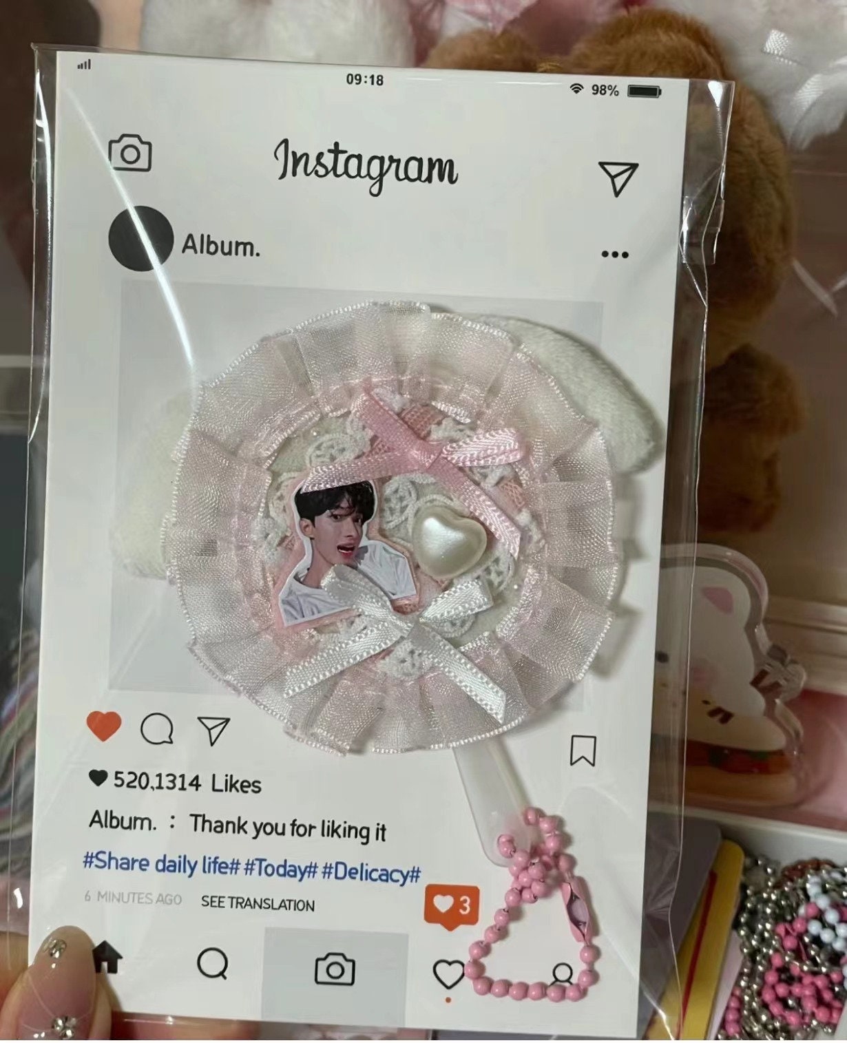 Custom Mini Fan KPOP Fan Photo Loader - Etsy