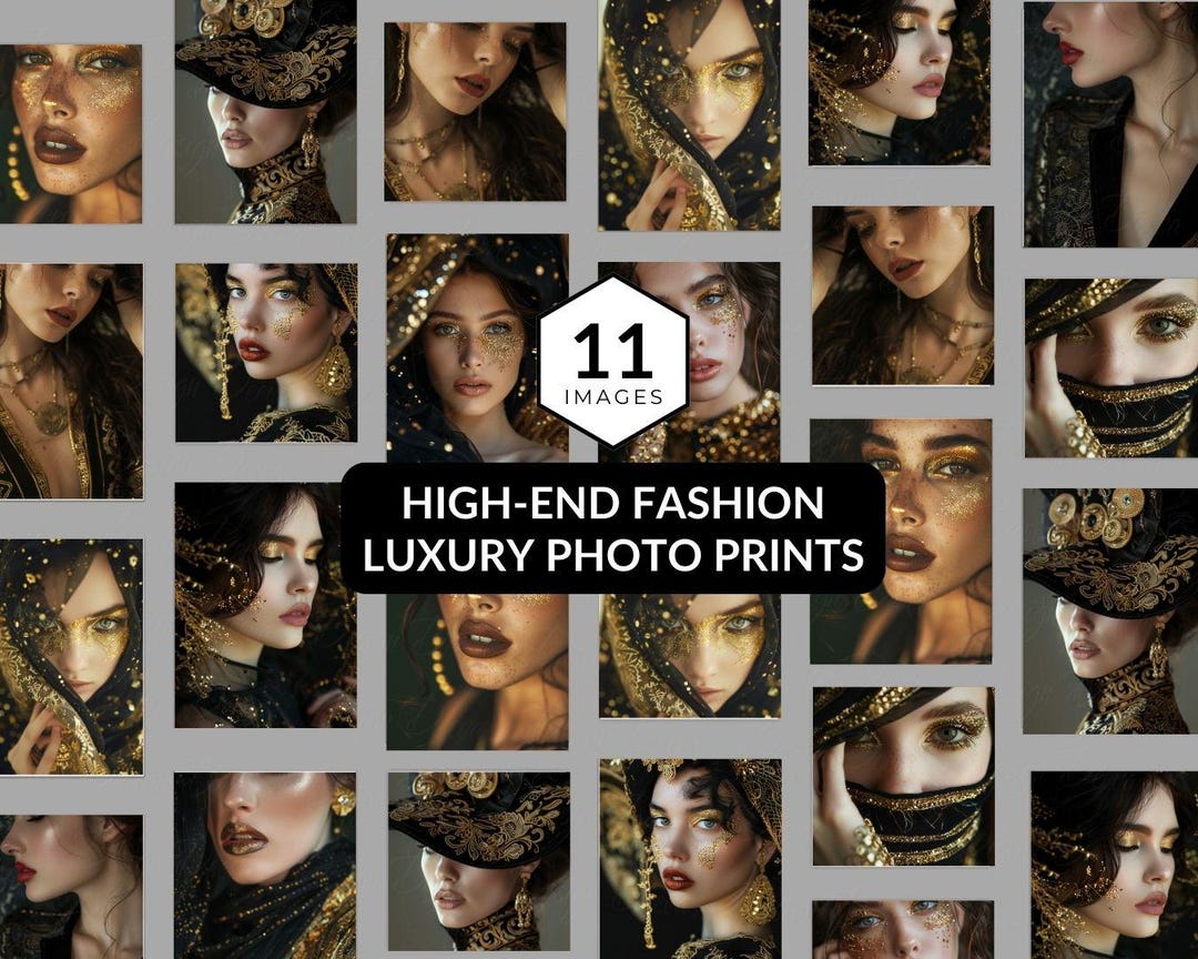 FASHION LUXURY Photo Prints, Stock Image Bundle, High-end Fashion ...