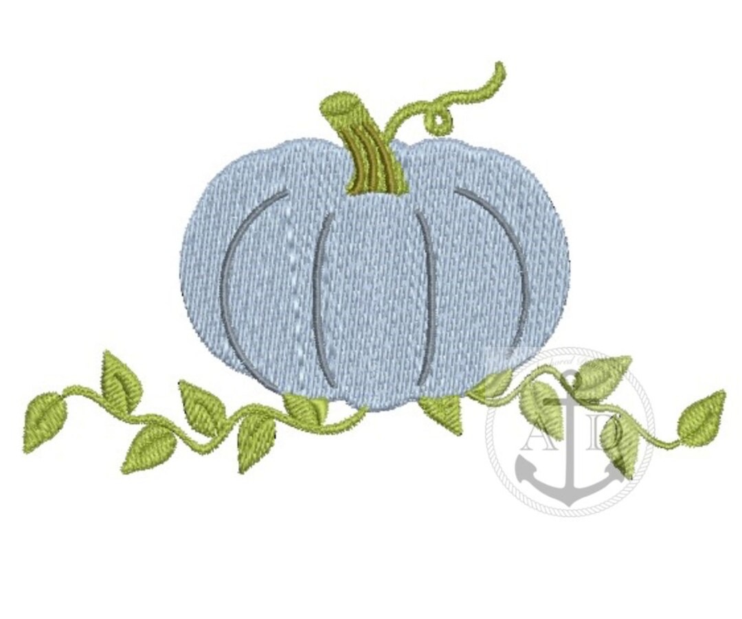 Floral Pumpkin Embroidery Designs: Mini, 4x4, 5x7 (digital Download) - Etsy