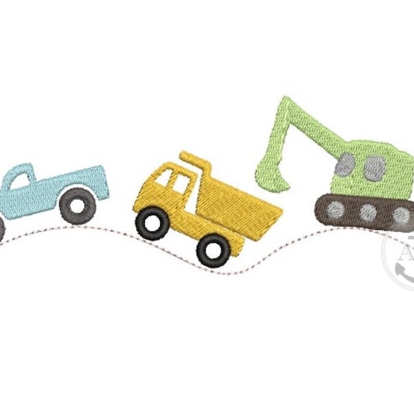 Truck Embroidery - Etsy