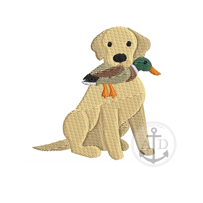 Lab Embroidery Design - Etsy
