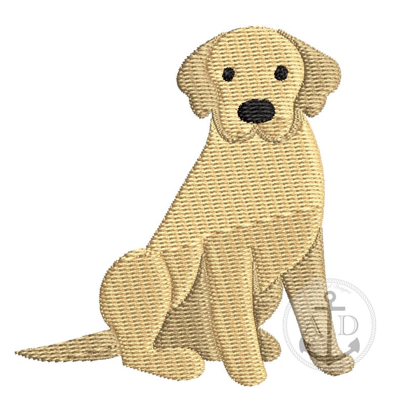 Lab Embroidery Design - Etsy