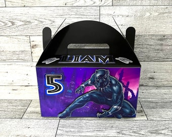 Black Panther Birthday Box - Etsy
