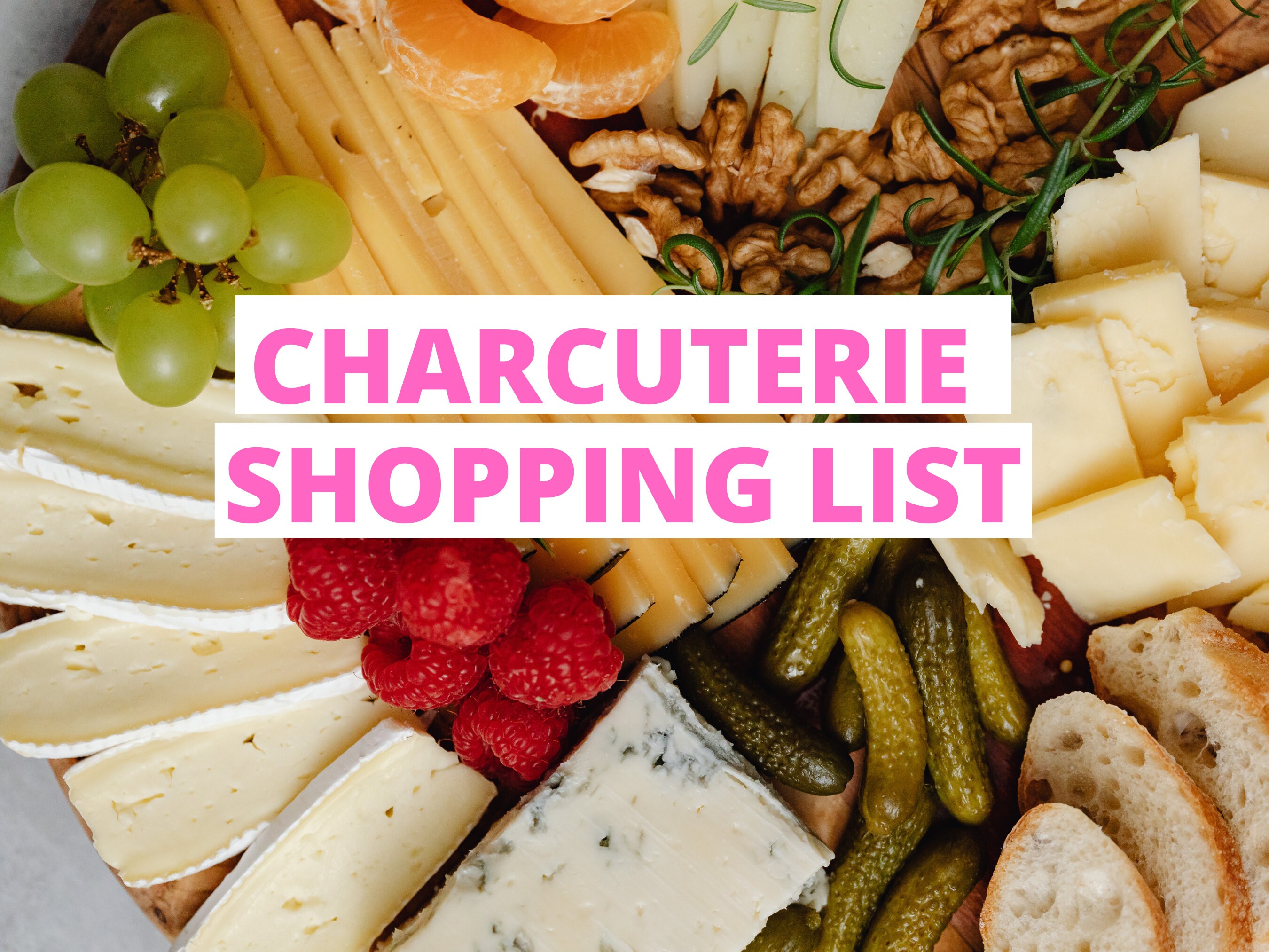 Charcuterie Board Shopping Guide With Shoppable Links & Printable ...