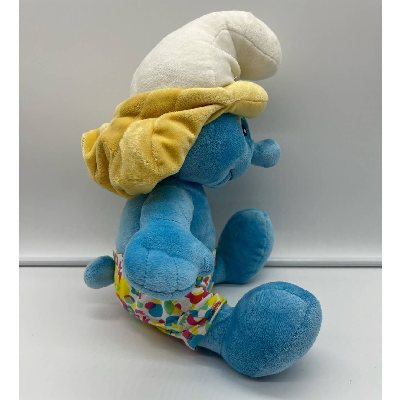 2011 Build A Bear Smurfette the Smurfs Stuffed Animal Plush Blue White ...