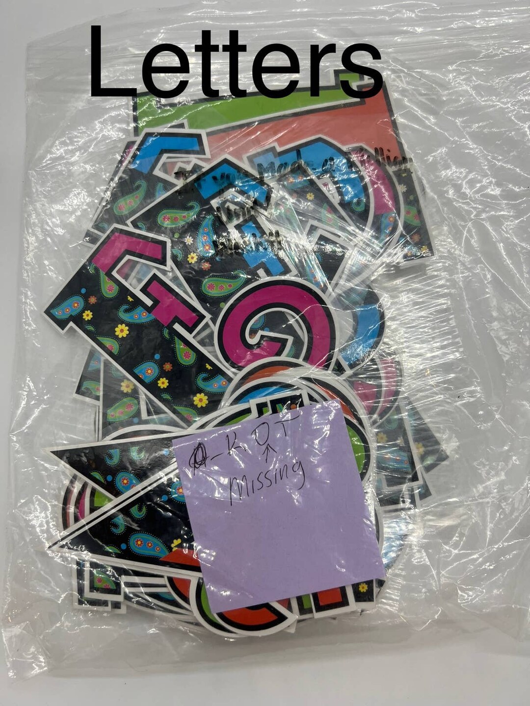 Homeschool/school Classroom Games Decor Letters Numbers Punctuation ...