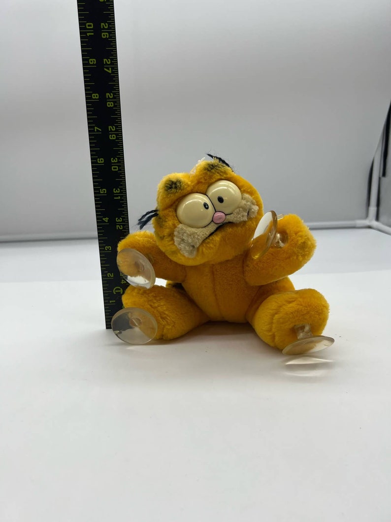 1978-1981 GARFIELD Window Suction Cup Plush Odie 1983 Plush - Etsy