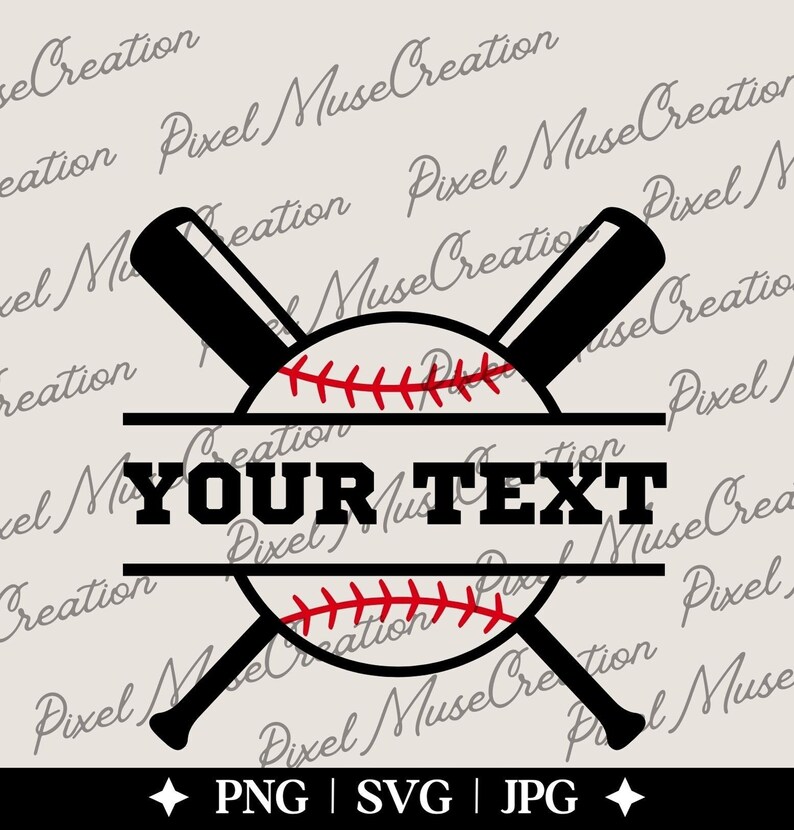 Custom Baseball SVG, Baseball Name SVG, Printable Baseball PNG ...