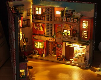 Book Nook Diorama Diy - Etsy