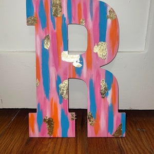 Color Crazy Letter - Etsy
