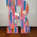 Color Crazy Letter - Etsy