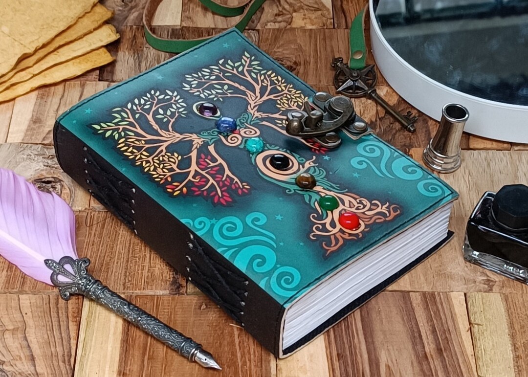 Book of Shadows Journal Blank Mother of Earth Spell Book - Etsy