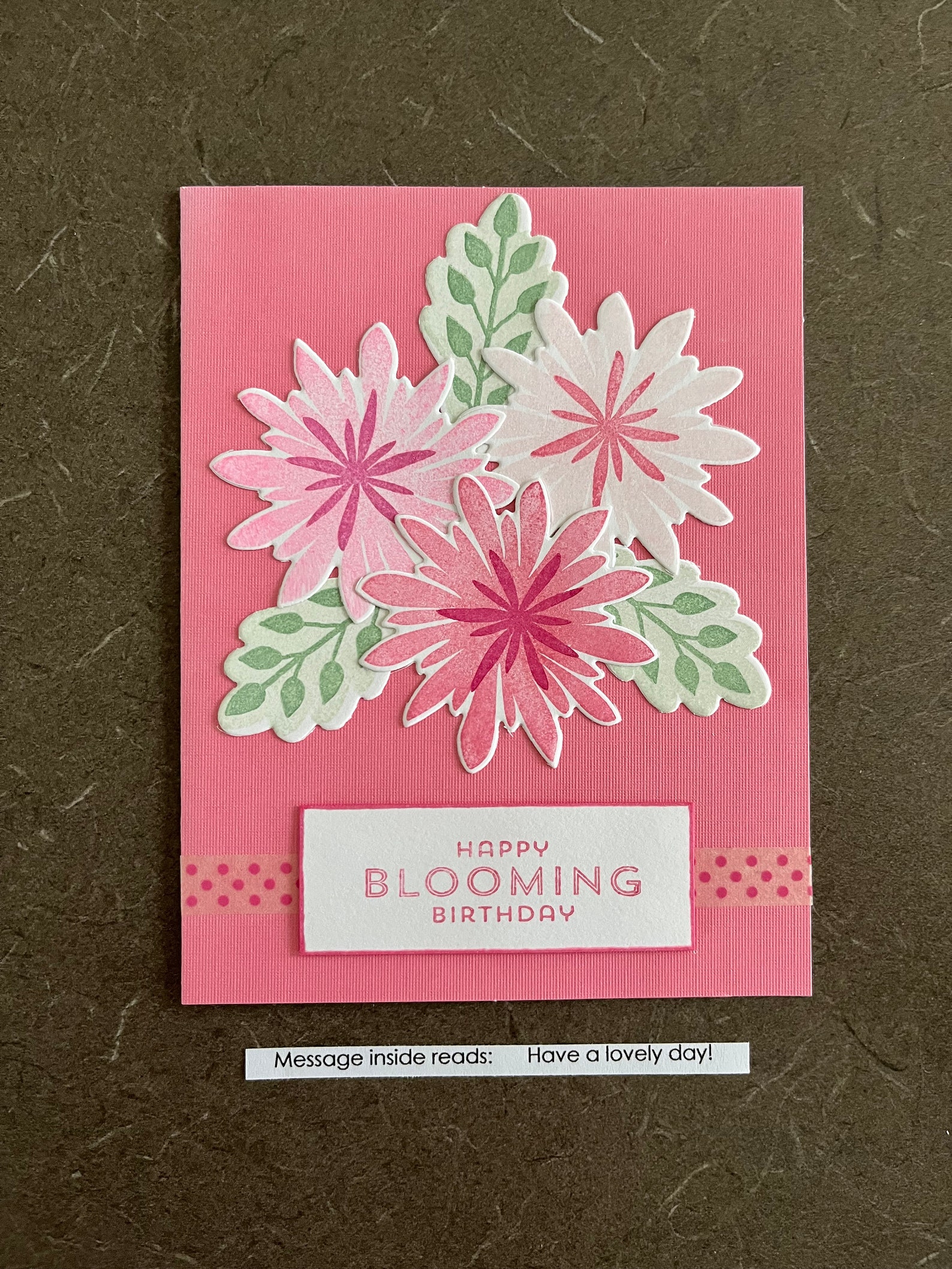Handmade 'blooming' Birthday Cards - Etsy