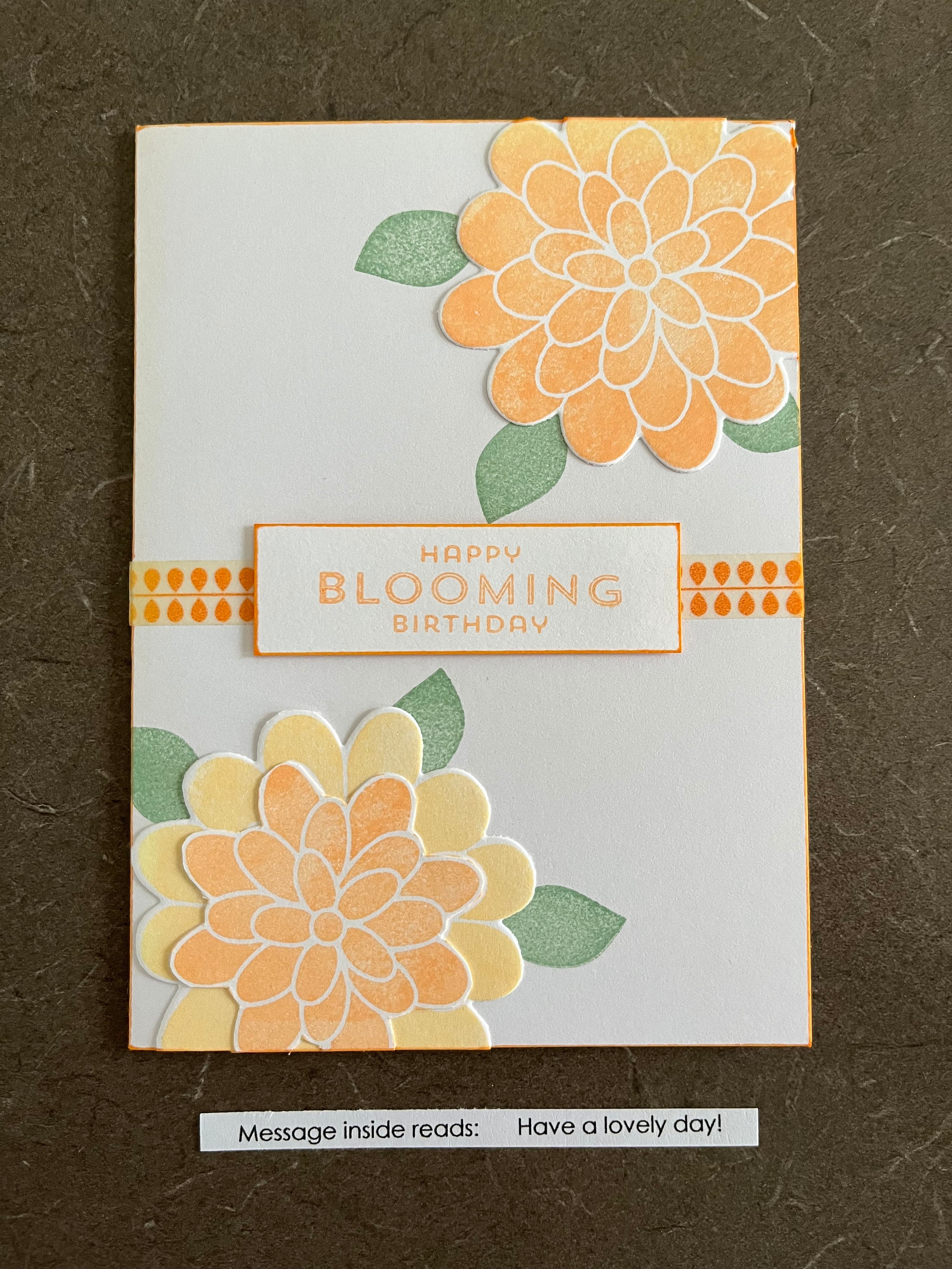 Handmade 'blooming' Birthday Cards - Etsy