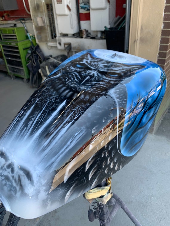 Custom Painted Harley Davidson Sportster Motorcycle Gas Tank. - Etsy