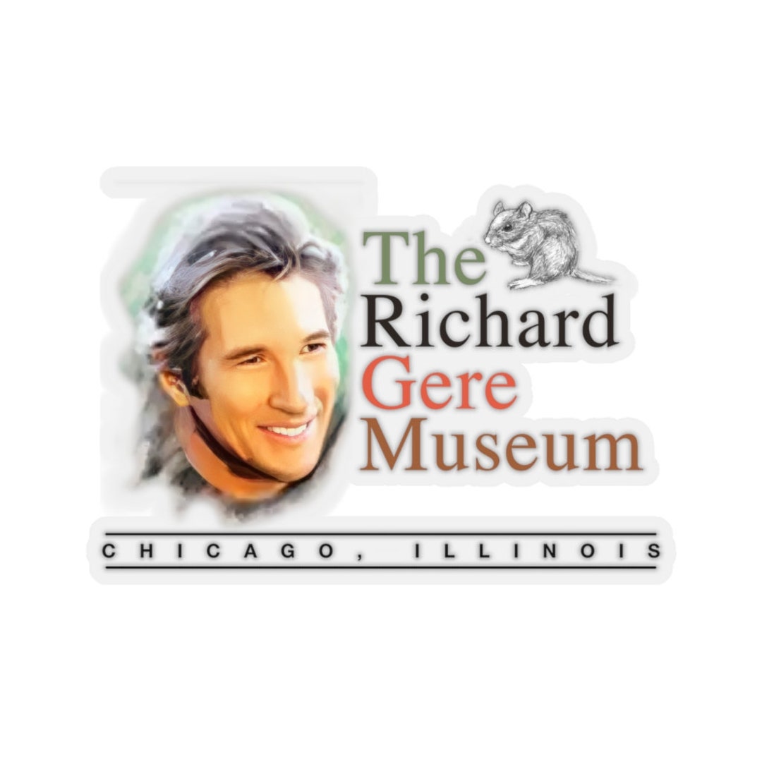The Richard Gere Museum - Sticker - Etsy