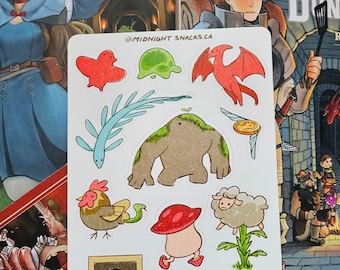 Dungeon Meshi Sticker Sheet - Etsy
