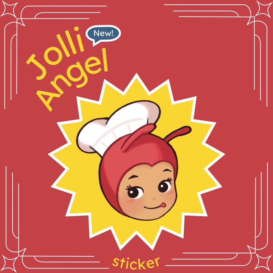 Jolli-angel Sticker - Etsy