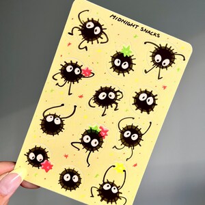 Soot Sprite Sticker Sheet - Etsy