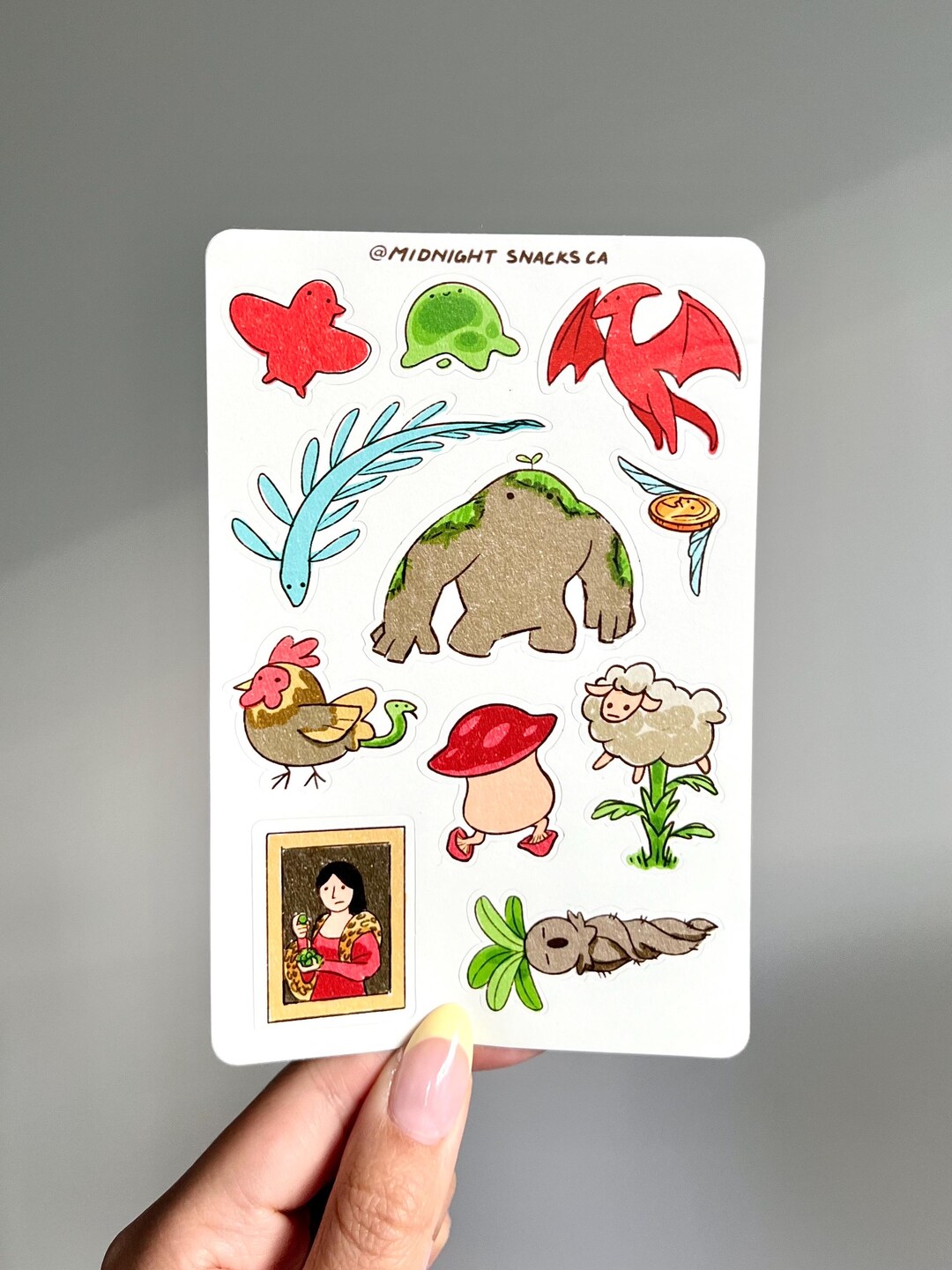 Dungeon Meshi Sticker Sheet - Etsy