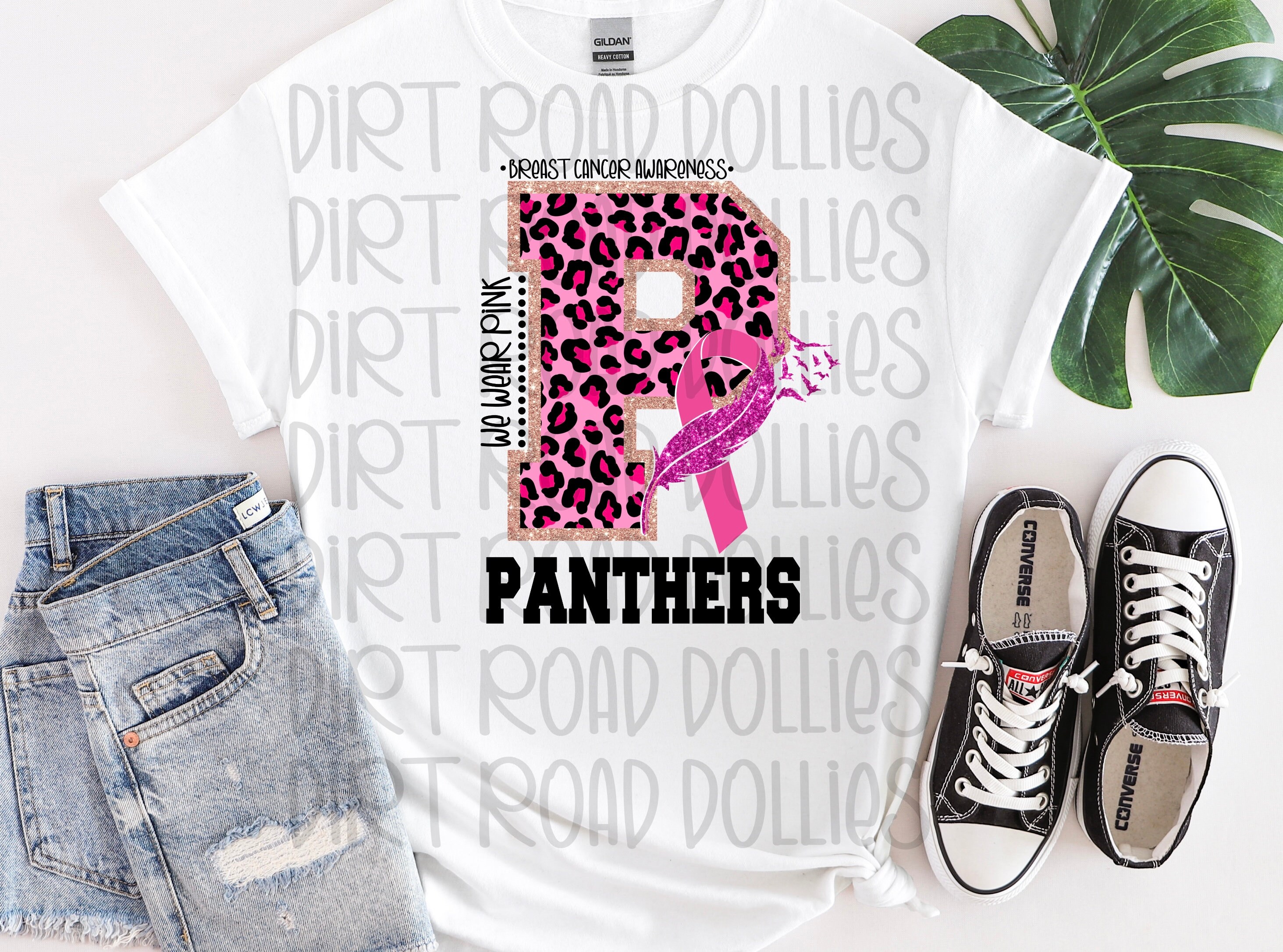 Panthers Breast Cancer PNG - Etsy