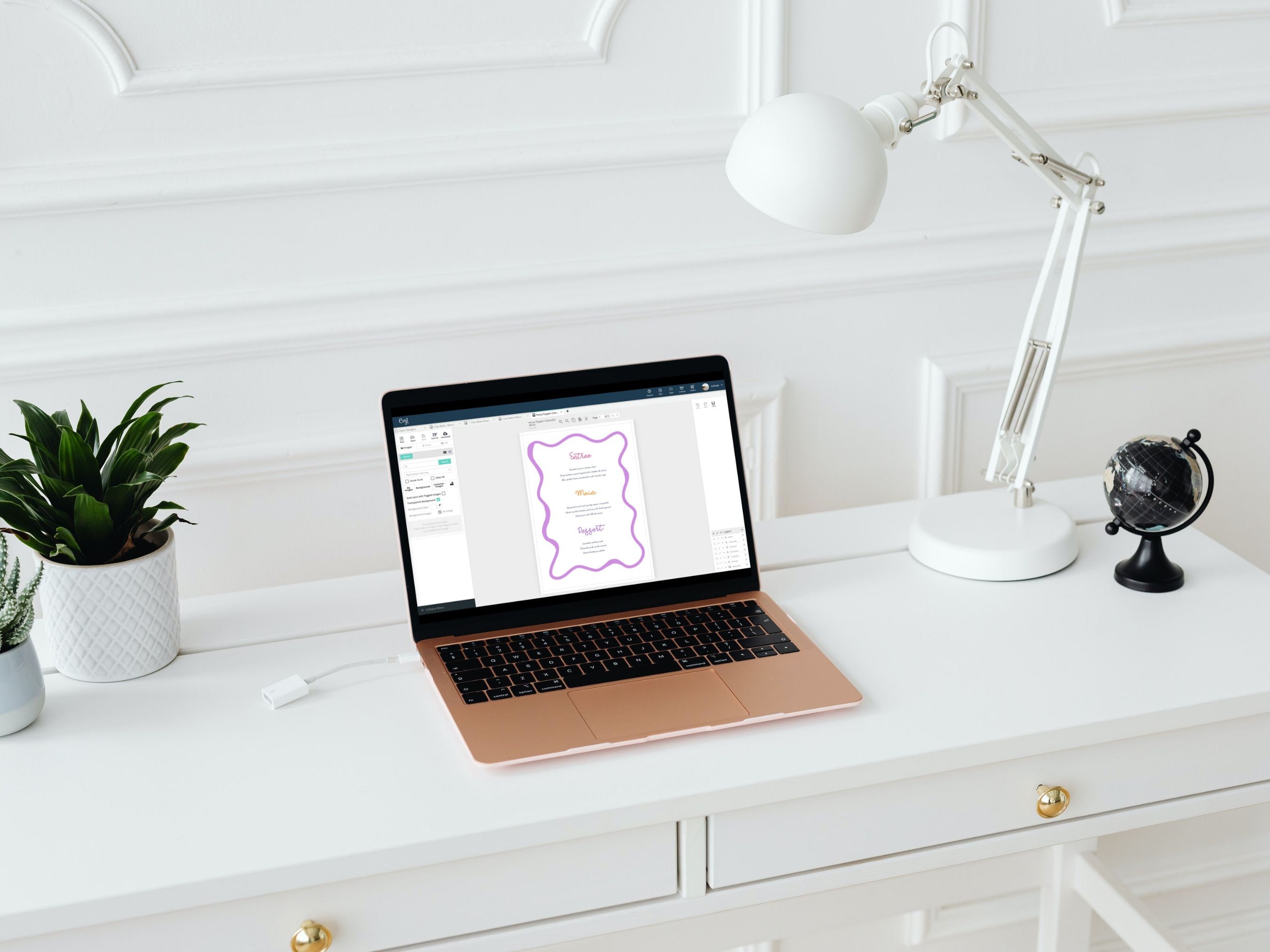 Wavy Purple Welcome Sign, Hand Drawn, Wedding/bridal Shower Welcome ...