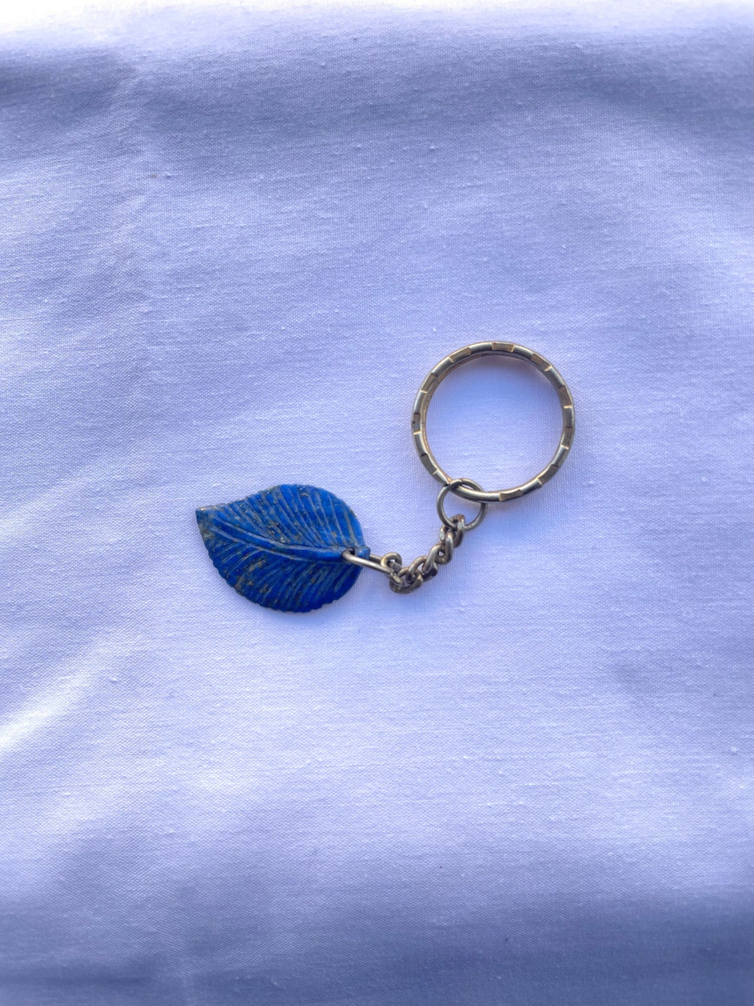 Lapis Lazuli Keychain Perfect Gift for Your Loved Ones Natural Lapis ...