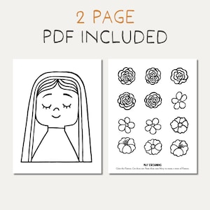 May Crowning Activity, May Crowning Craft, Printable May Crowning Kit ...