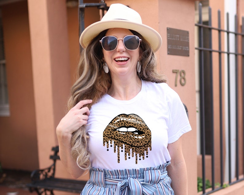 Leopard Print Lips SVG Jaguar Print Pattern Animal Print - Etsy