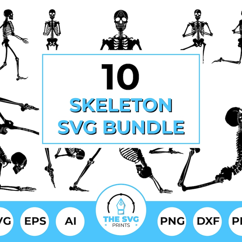 Skeleton Yoga Svg - Etsy