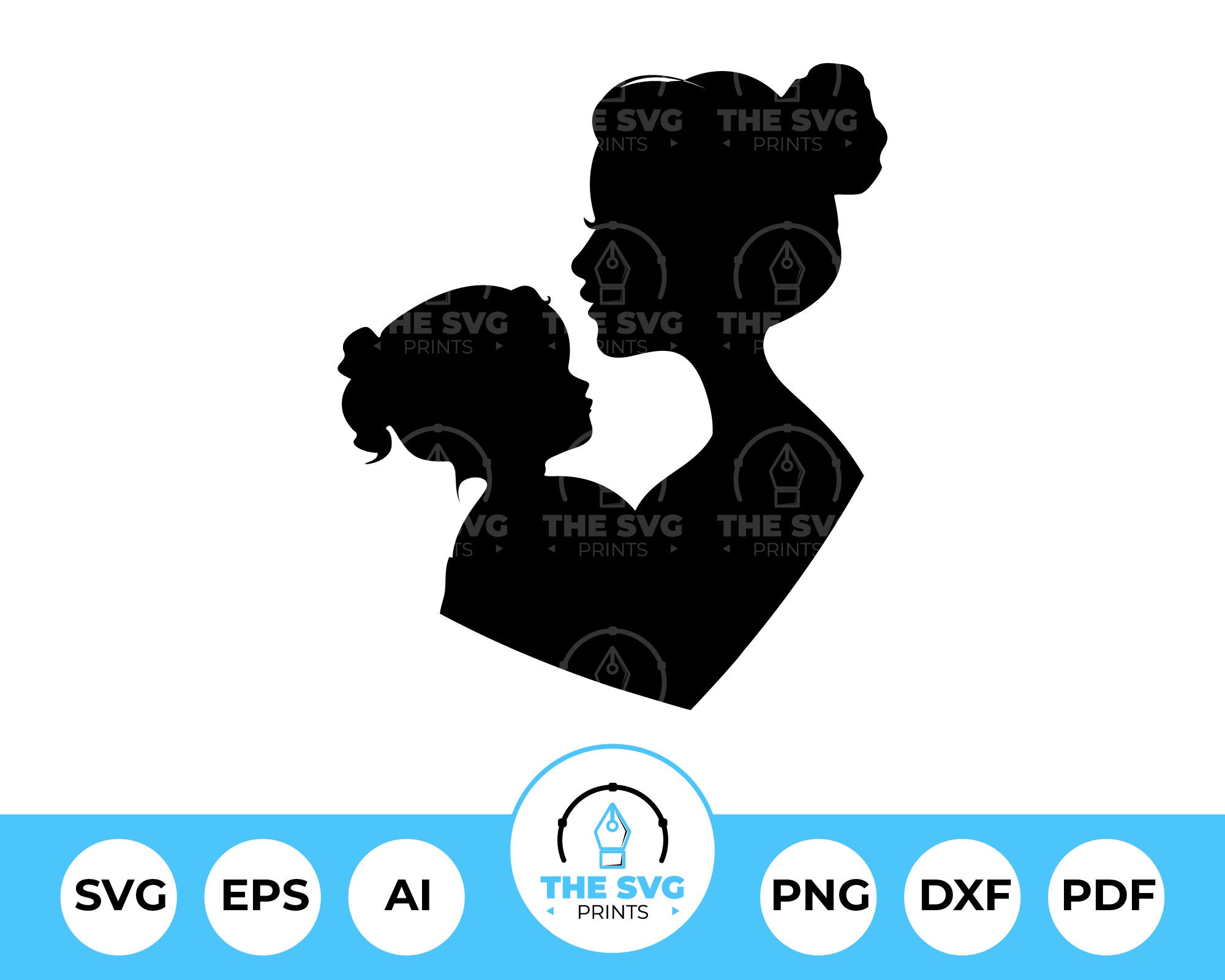 Mommy and Me Svg Mothers Day SVG Mum Cut File Mama Cricut - Etsy