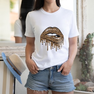 Leopard Print Lips SVG, Jaguar Print Pattern, Animal Print Lips ...