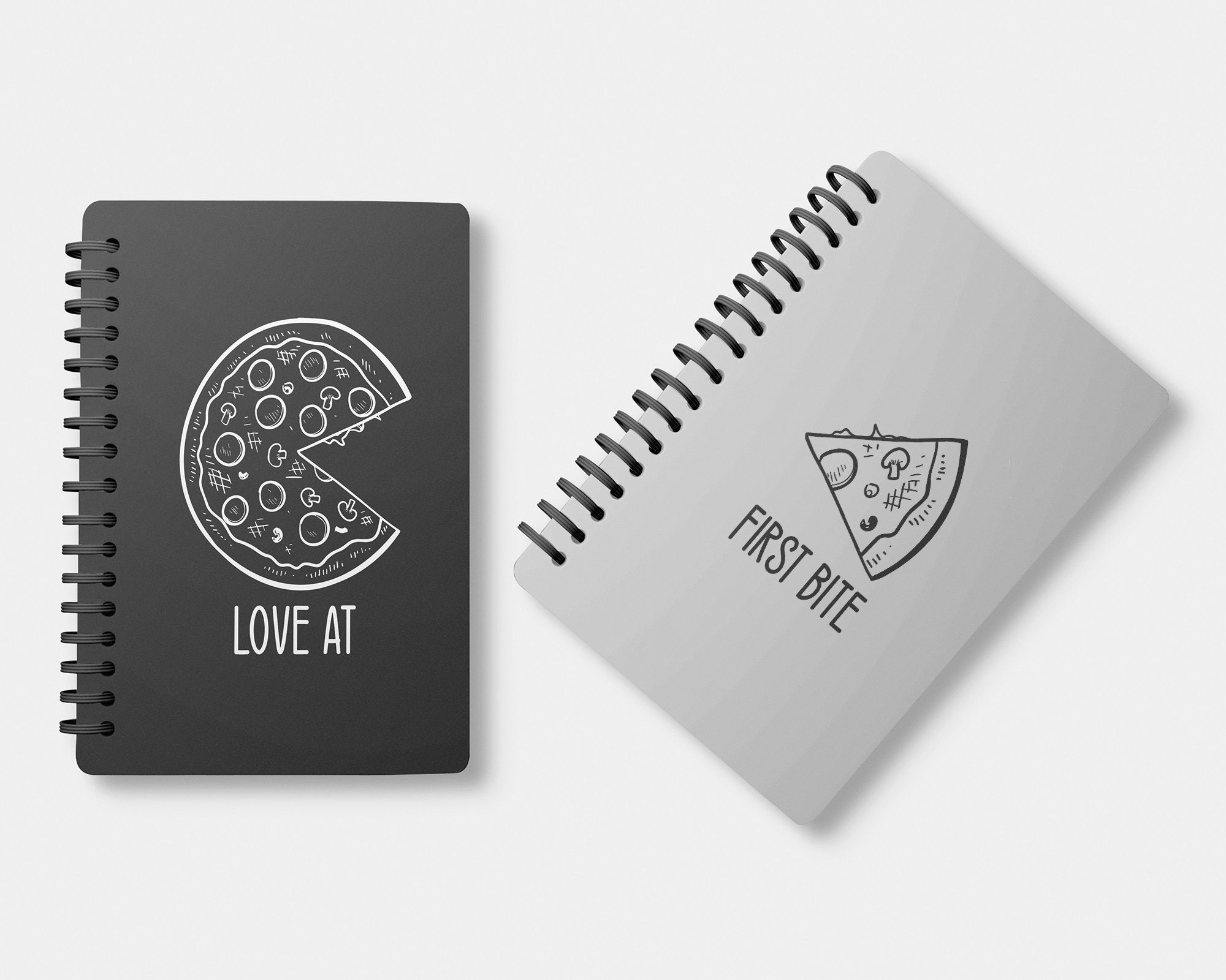 Love at First Bite SVG Pizza Slice PNG Couple SVG - Etsy