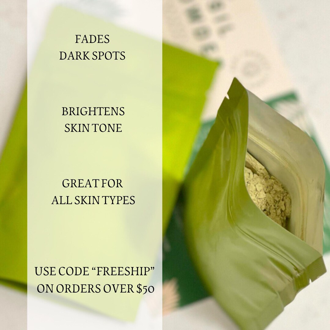 Authentic Qasil Powder Face Mask Natural Skincare Cleansing ...