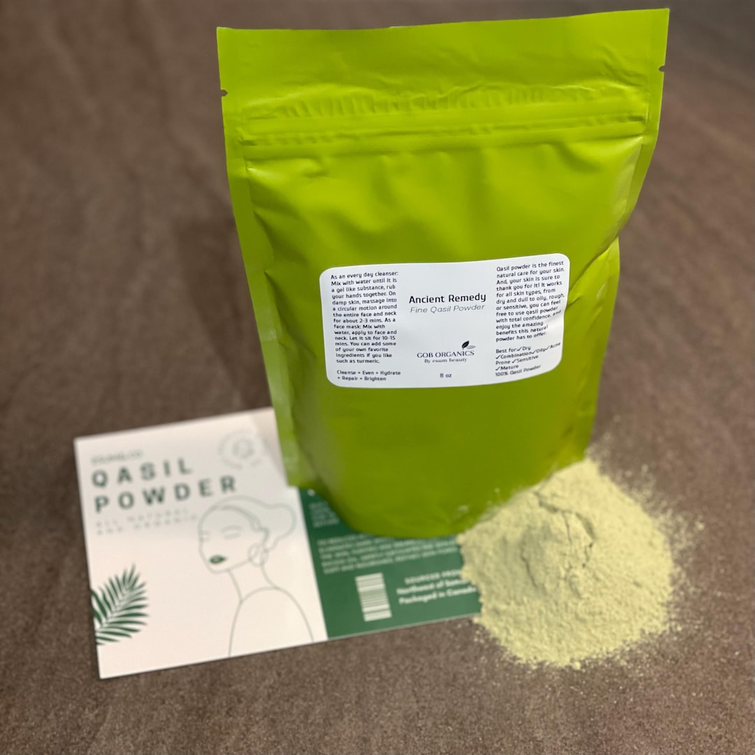 Qasil Powder, for Skin and Hair, Pack of 1, 8oz - Etsy