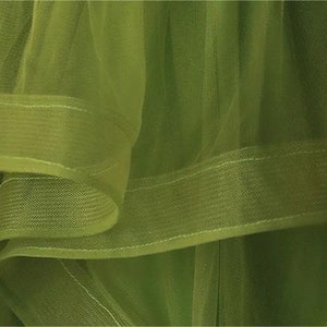 Green Tulle Slip Dress Evening Tulle Dress Fairy Dress - Etsy