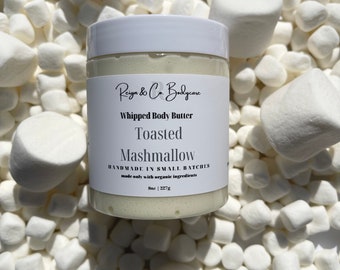 Toasted Marshmallow marshmallow Fireside Type Whipped Body Butter - Etsy