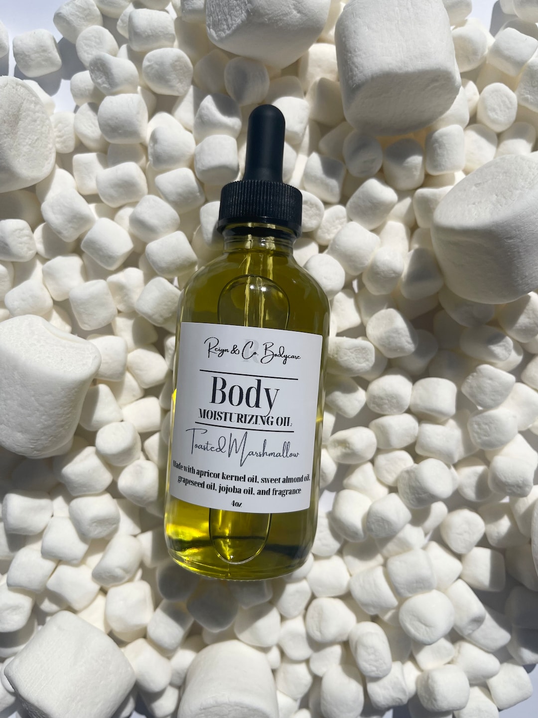 Toasted Marshmallow Body Oil - Etsy