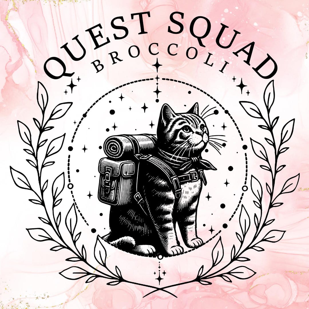 Quest Squad Broccoli Png, Basgiath War College, Fourth Wing Merch ...