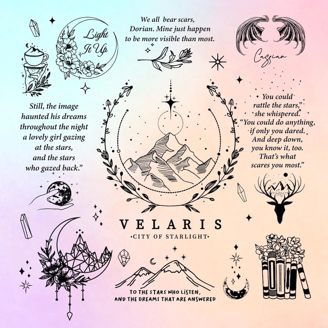 Velaris ACOTAR Merch, to the Stars Who Listen and the Dreams That Are ...